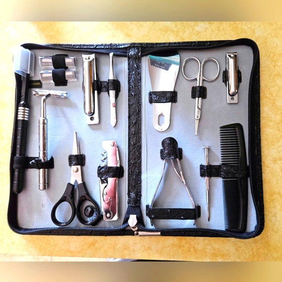 unbranded | Accessories | Vintage Early 98s 14pc Mens Travel Grooming ...